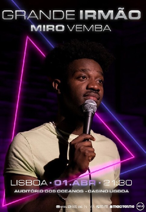 Miro Vemba apresenta 'Grande Irmão' no Auditório dos Oceanos :: Região ...